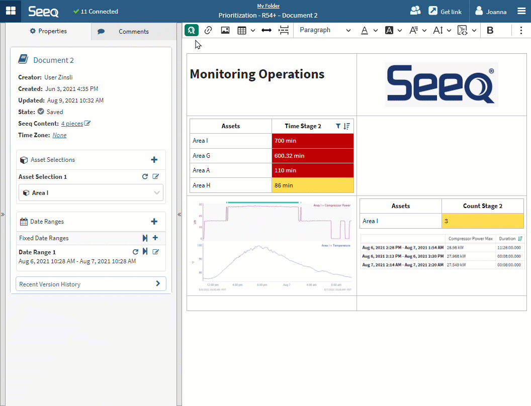 Inserting Content - Documents